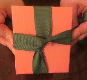 Wrapping Gifts with Real Ribbon | D'oh!-I-Y