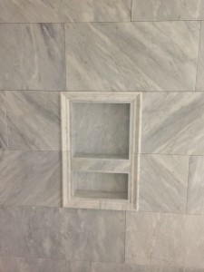 Installing a Preformed Shower Niche to Tile | D'oh!-I-Y
